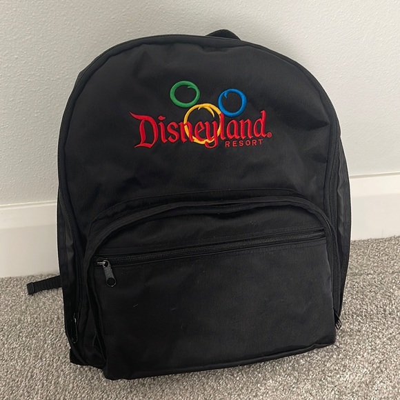 Disney | Bags | Official Disneyland Parks Resort Backpack Black | Poshmark